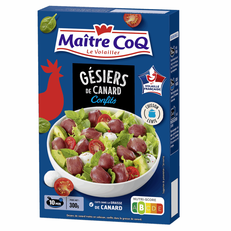 Gésiers de volaille au vin blanc - Recette Maitre CoQ
