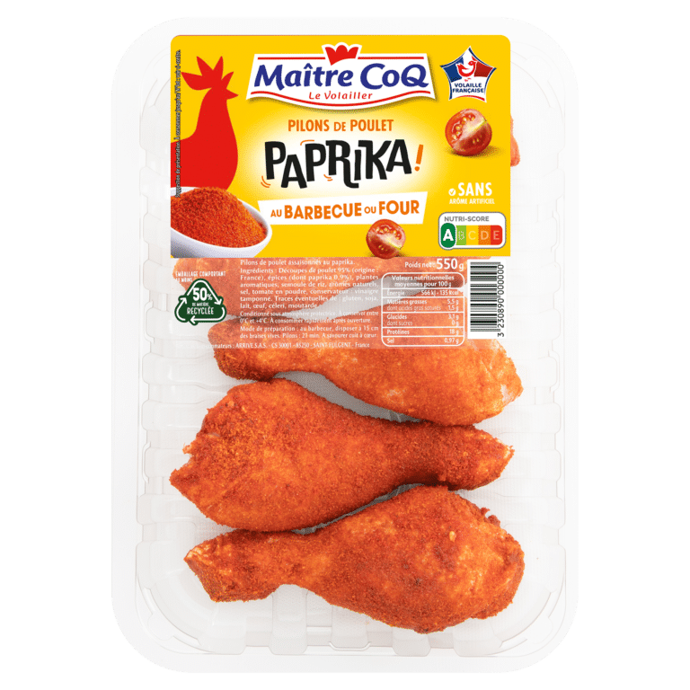 Pilons de poulet au Paprika Pilons de poulet au Paprika