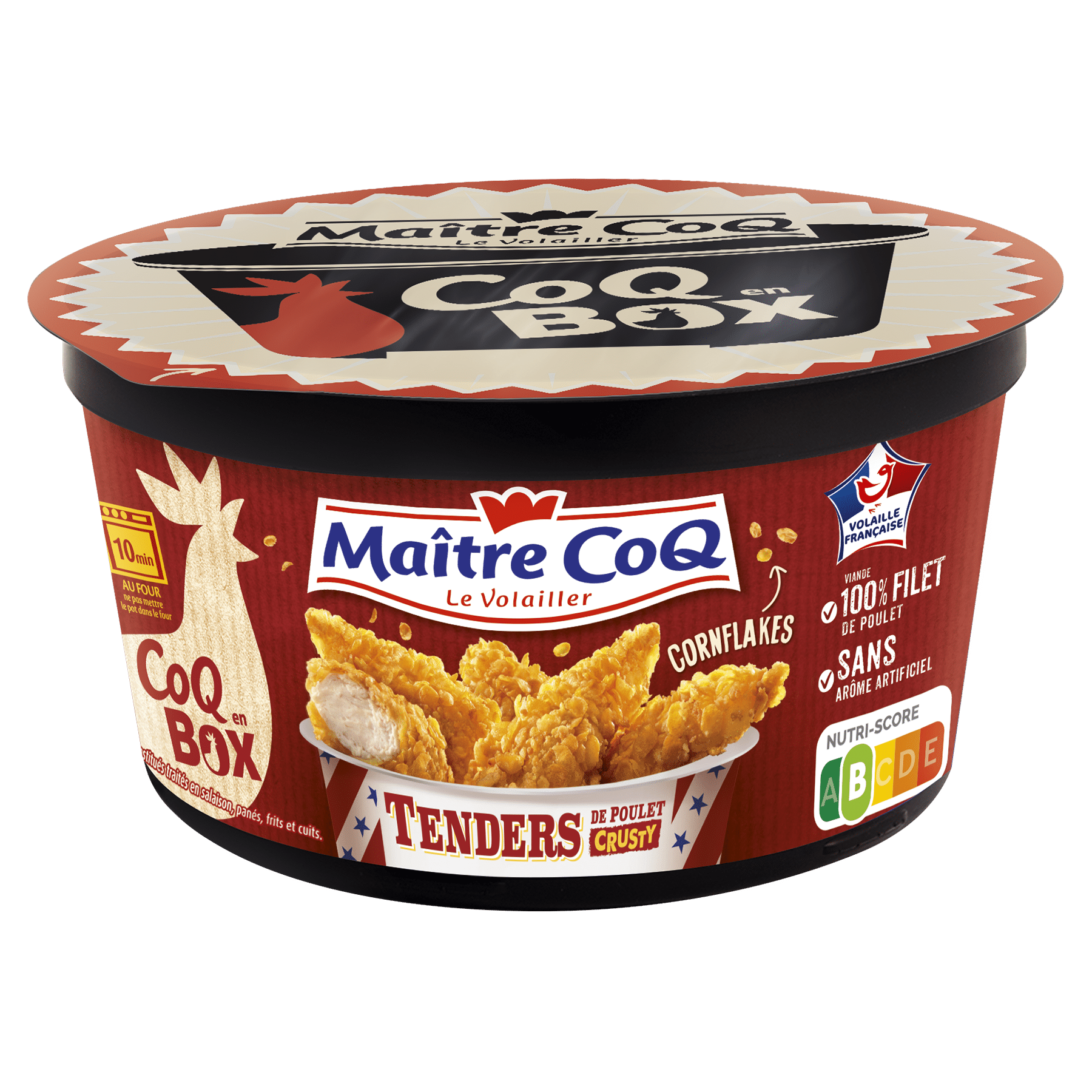 Tenders de poulet crusty