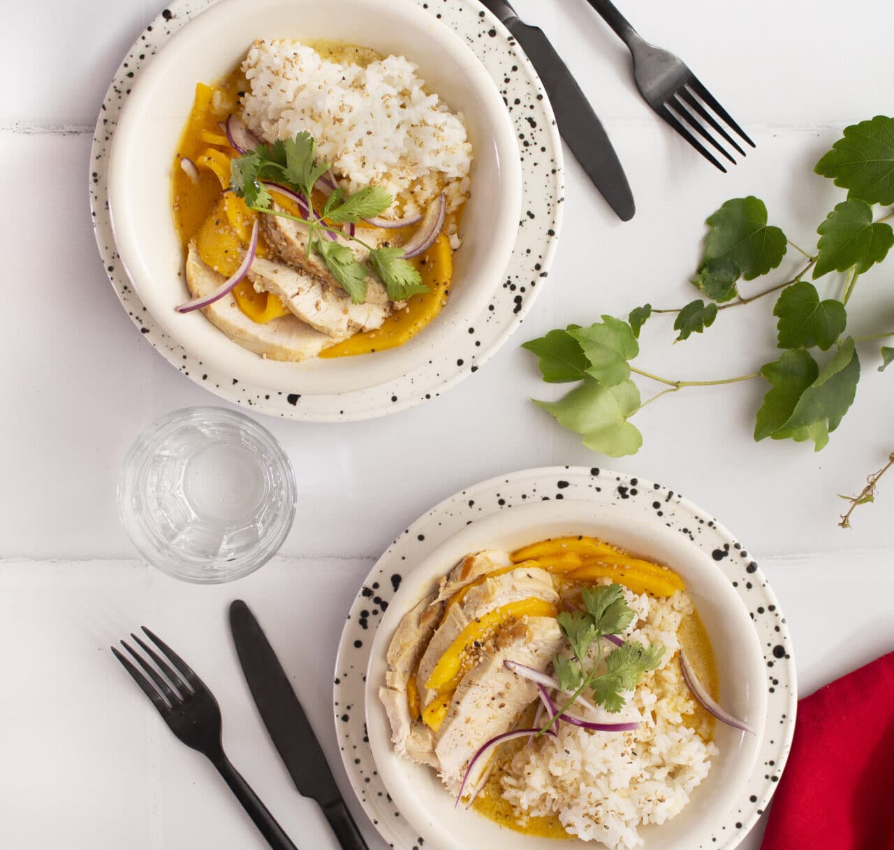 Maître Coq, Le volailler | Rôti de dinde à la mangue et au lait de coco